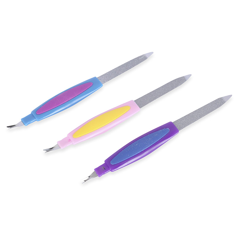 SET LIMA UNAS METALICA C/ CORTA CUTICULA - Xian Zhu