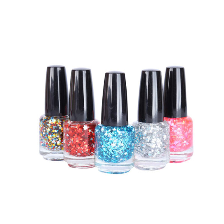ESMALTE CLÁSICO PACK DE 12 COLORES SURTIDOS CON GLITTER - Xian Zhu