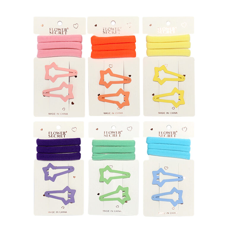 SETS COLETS Y PINCHES DISEÑO ESTRELLA - Xian Zhu