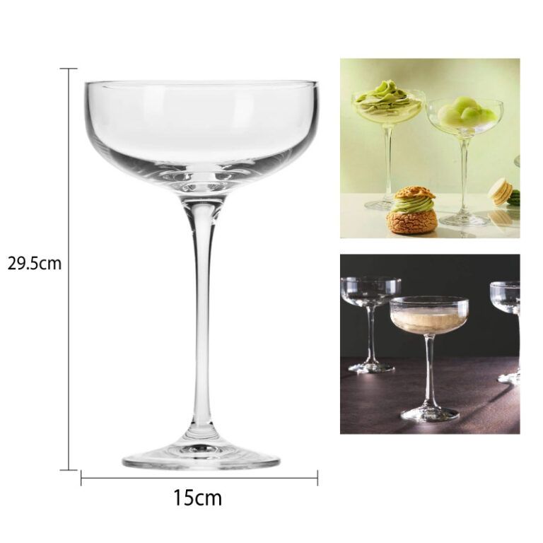 COPA DE VIDRIO GRANDE PARA COCTELES/POSTRES - Xian Zhu